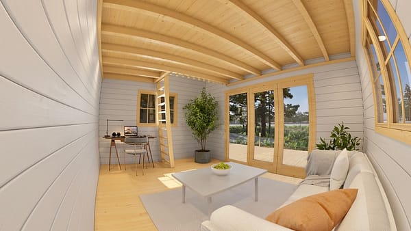 The Versa 160 Atrium Loft 70MM - Sawmill Structures™